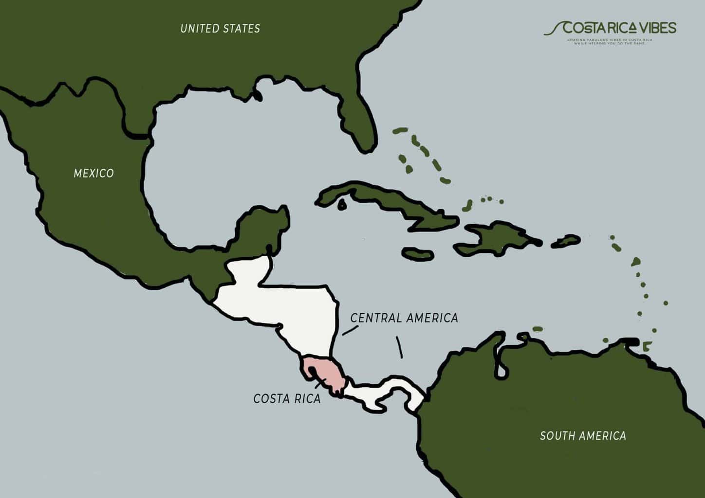 Costa Rica Map: Detailed Info on All Areas of the Country